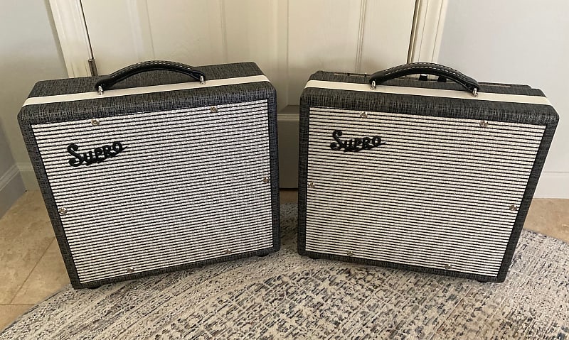Supro 1600 Supreme 25 Watt Amp w/Supro 1700 1x12" Ext Cabinet | Reverb