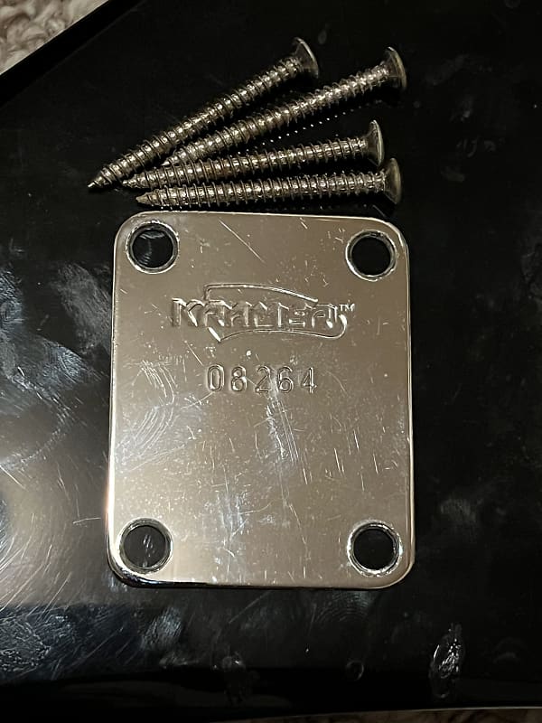 Kramer Neck Plate - Chrome | Reverb