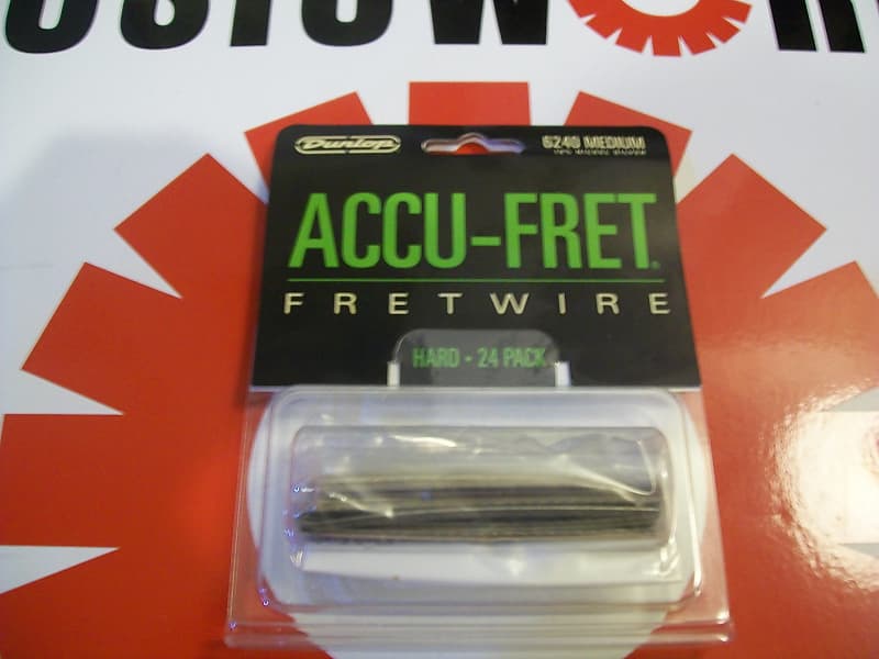 Dunlop Accu-Fret 2-5/8" Medium Fret Wire Set (24) #6240 | Reverb