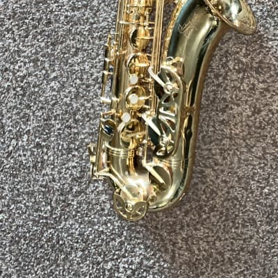 e-Sax Tenor Saxophone Practice Mute System White | Reverb