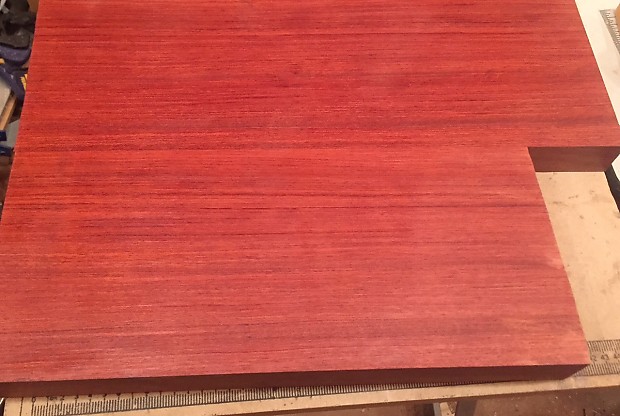 2-Piece Bubinga Body Blanks for Electric Guitar or Bass | Reverb