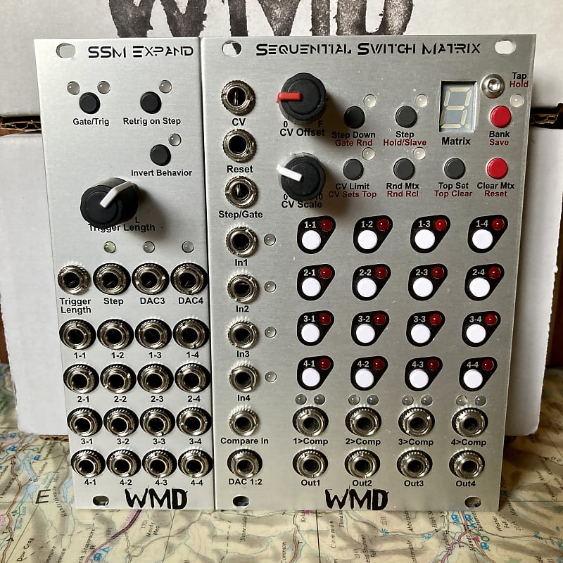WMD Sequential Switch Matrix + SSM Expand Eurorack module | Reverb