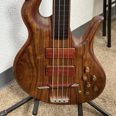 Wal MK2 2021 Walnut 4 string bass guitar | Reverb