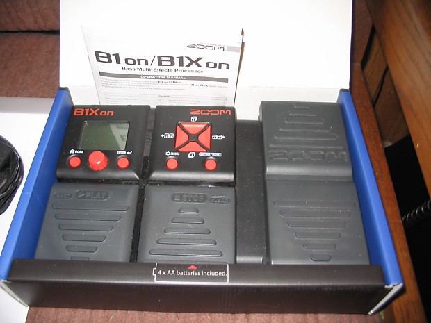 Zoom B1XON Bass Effects Pedal | Reverb