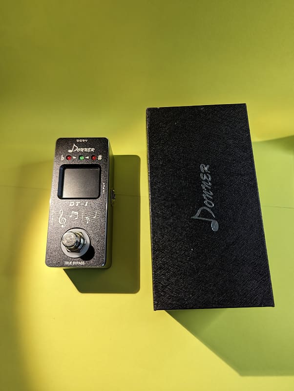 Donner Donner Tuner Pedal, Dt-1 Chromatic Guitar Tuner Pedal | Reverb