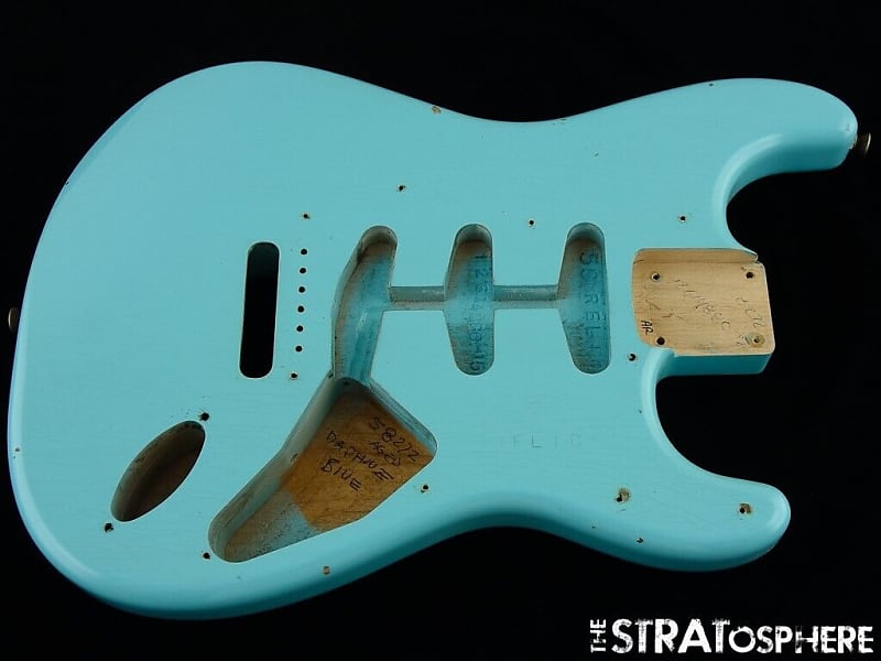Fender USA Custom Shop 1959 Relic Stratocaster BODY, Strat 59 | Reverb