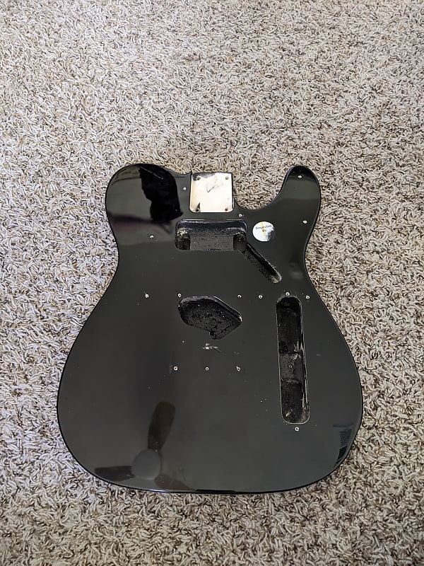 Squier Telecaster Body 2021 - Black | Reverb