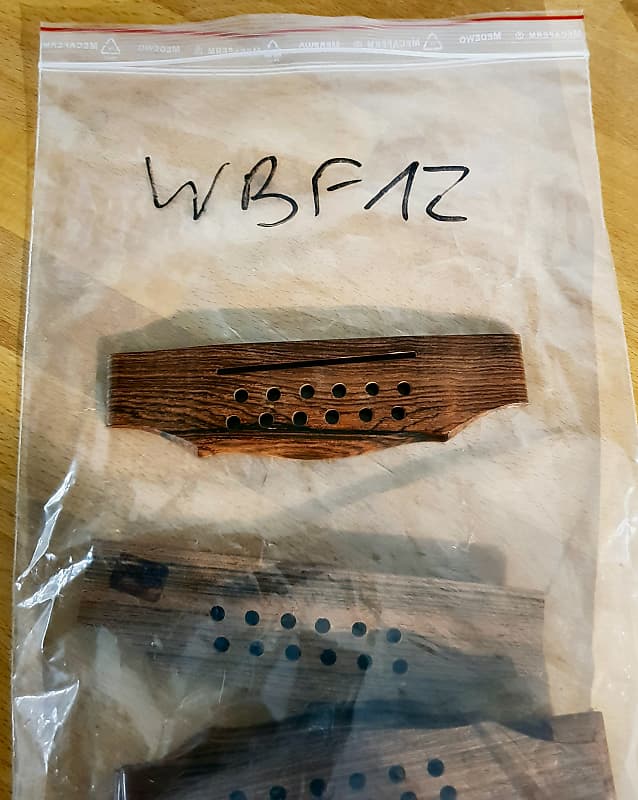 NOS: Gotoh 12-String Acoustic Guitar Bridge - Indian | Reverb UK