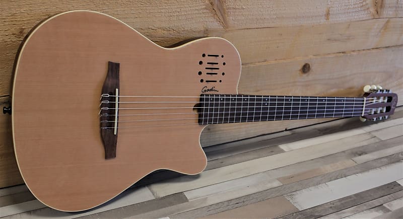 Godin 2021 Multiac Nylon Encore Natural SG - pre-owned! | Reverb