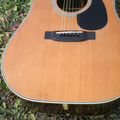 Yamaki 150 Solid Top and Solid Back D35 Japan Vintage Guitar | Reverb