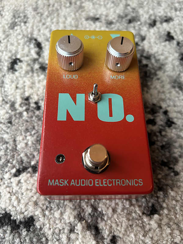 Mask Audio Electronics No! 2022 - Red / Orange | Reverb