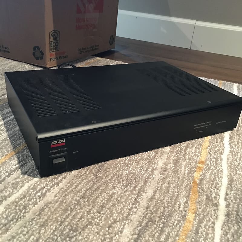 Adcom GFA-535 II Stereo Power Amplifier | Reverb