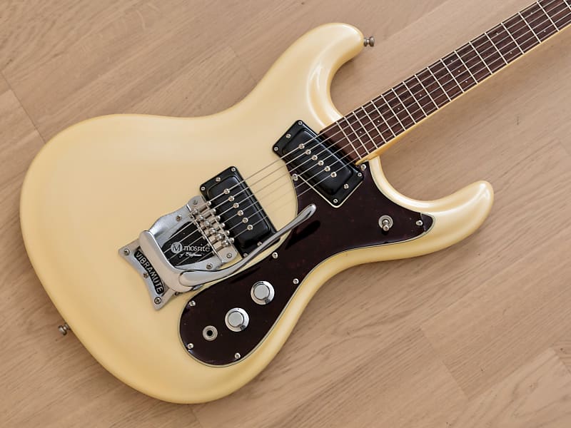 2000s Mosrite USA Ventures Model 1964 Vintage Reissue Pearl | Reverb