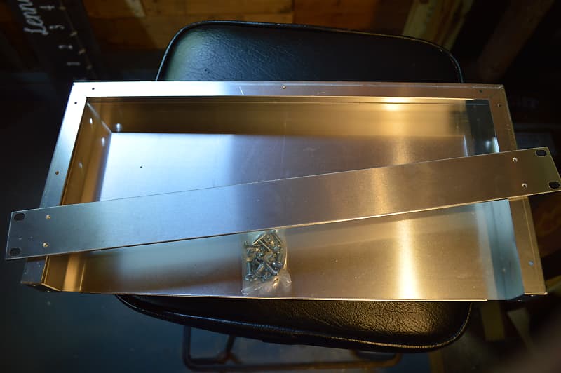 Unknown Aluminum 1U Blank/Empty Chassis Enclosure | Reverb