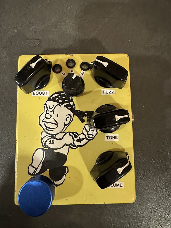 Dirty Boy Bass Bully- Yellow (RARE)- Boost + Fuzz Bass Pedal | Reverb