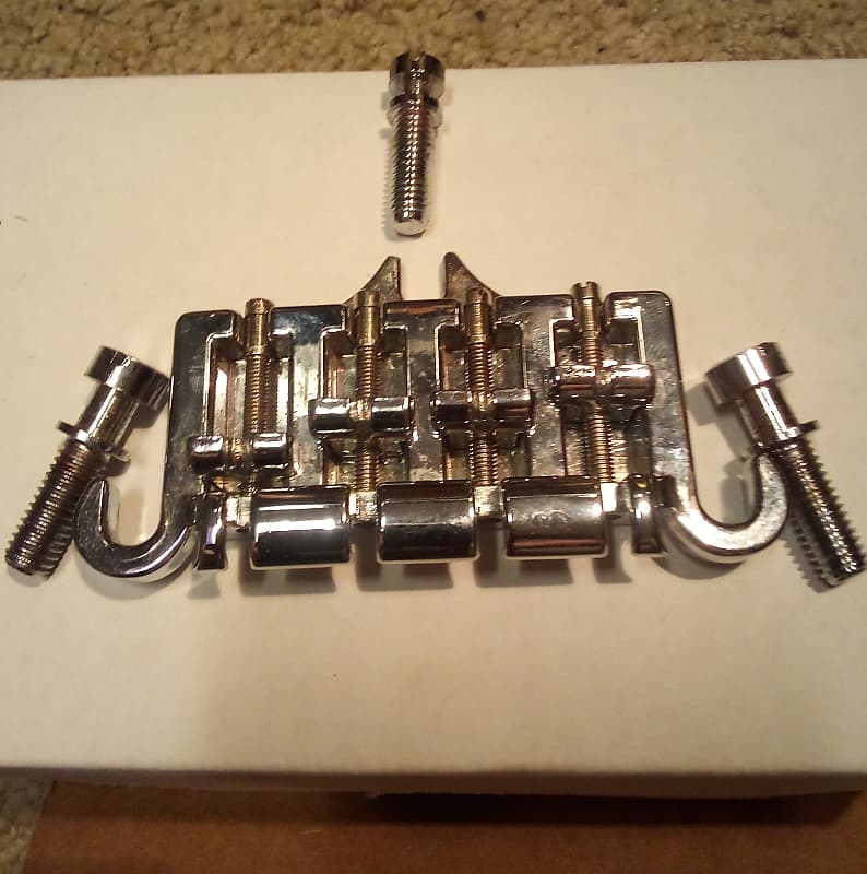 Gibson "Gibson SG Bass 3 Point bridge" 2007 - Chrome | Reverb