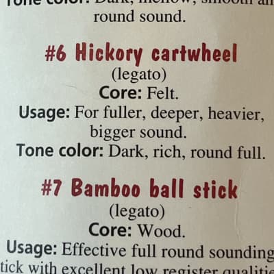 Adams Cloyd Duff Timpani Mallets - Model #6 - Soft Legato - 1 | Reverb