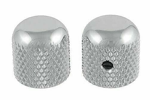 NEW Chrome Dome CONTROL KNOBS for Fender Standard Telecaster | Reverb