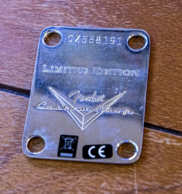 Fender Stratocaster Custom Shop Neck Plate | Reverb