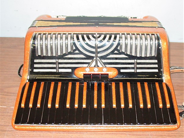 Silvio Franelli Black Keyboard Piano Accordion 120 | Reverb Canada