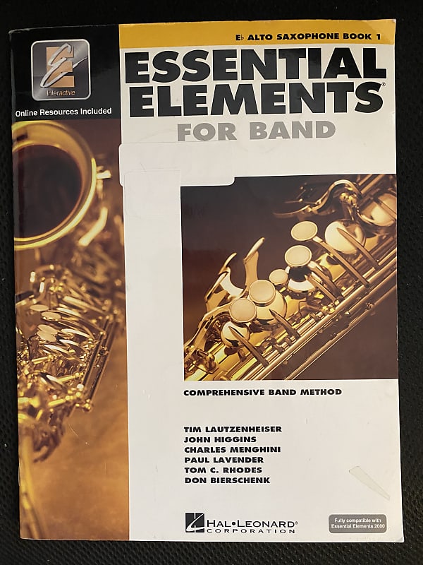 ESSENTIAL ELEMENTS FOR BAND ALTO SAX HAL LEONARD 2010 - Soft | Reverb