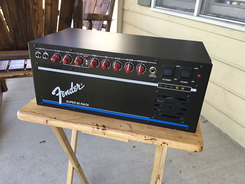 Fender Super 60 Rack Mount Guitar Amp Head. *Just Serviced* | Reverb