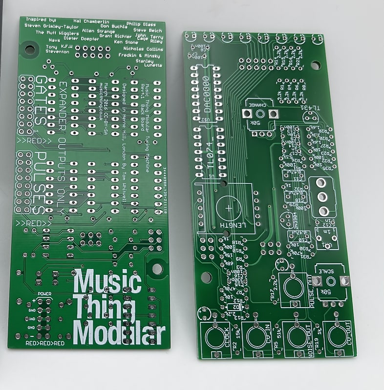 Music Thing Modular Turing MkII PCB set plus Pulses | Reverb Australia