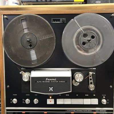 Sansui QD-5500 Quadraphonic Reel to Reel tape deck. SERVICED! | Reverb