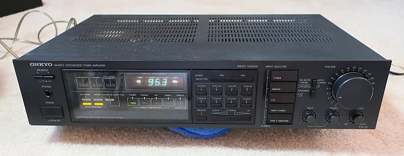Vintage 80's Onkyo TX-18 (JAPAN) Stereo Receiver | Reverb