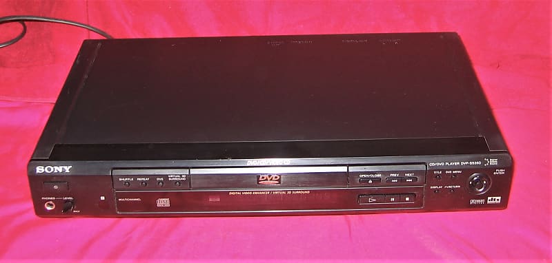 SONY HighEnd DVD-CD-VCD Dolby Multichannel Player DVP-S535D | Reverb