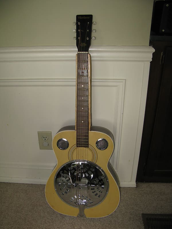 Harmony Resonator conversion 1975 Natural | Reverb
