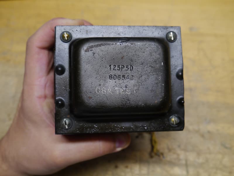 1965 Fender Super Reverb Power Transformer 125P5D 110V | Reverb España