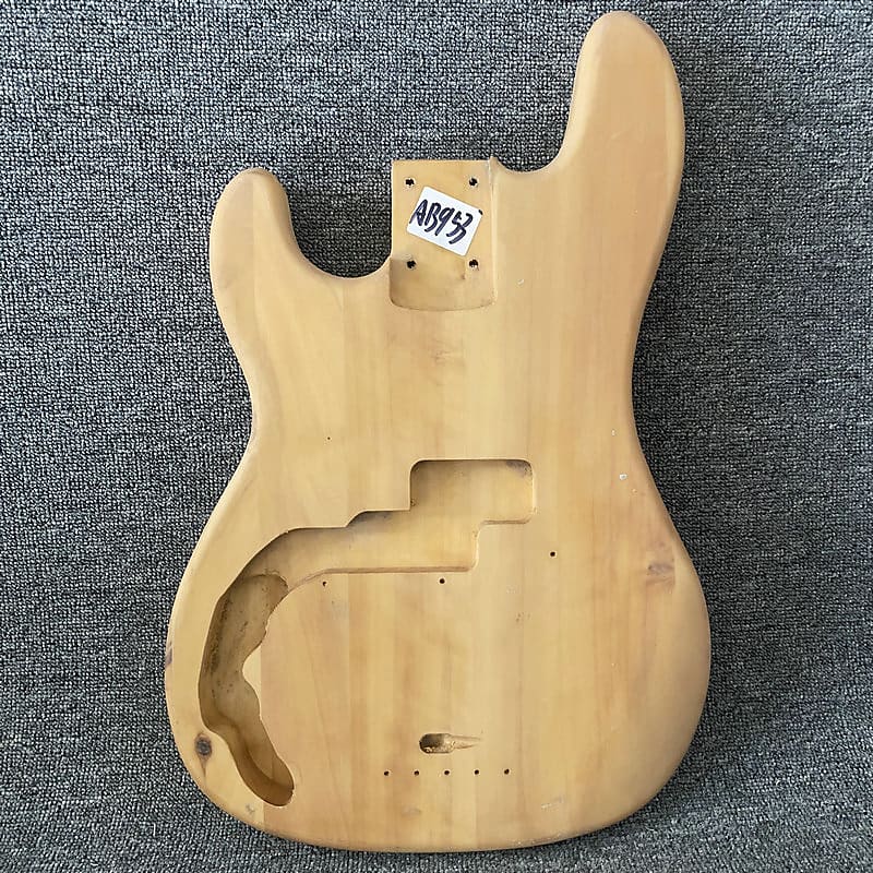 Left Handed Basswood Precision Bass PB Style Body | Reverb
