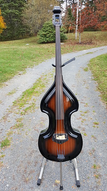 Ampeg / Azola Baby Bass 1996 ish Sunburst | Reverb