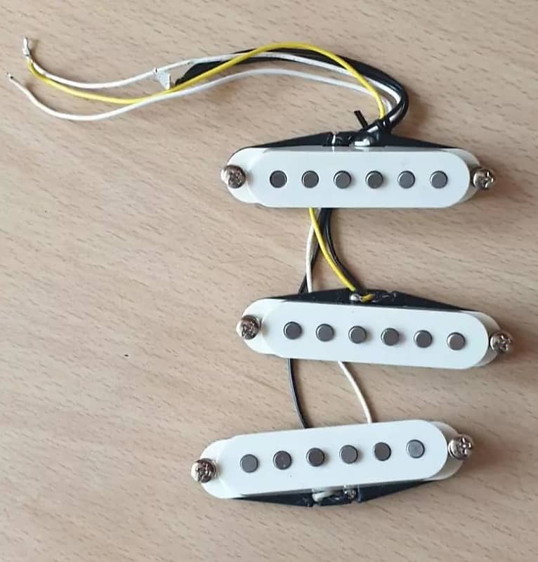 Squier 40th Anniversary Alnico Stratocaster Strat Pickups by | Reverb