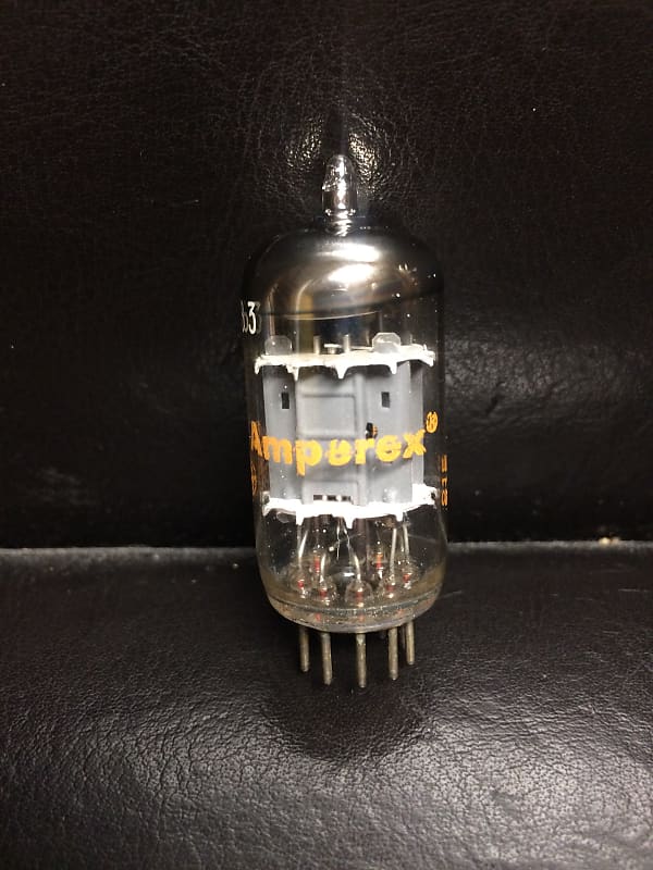 Amperex 12AX7 Orange Globe ECC83 preamp tube 1967 | Reverb UK