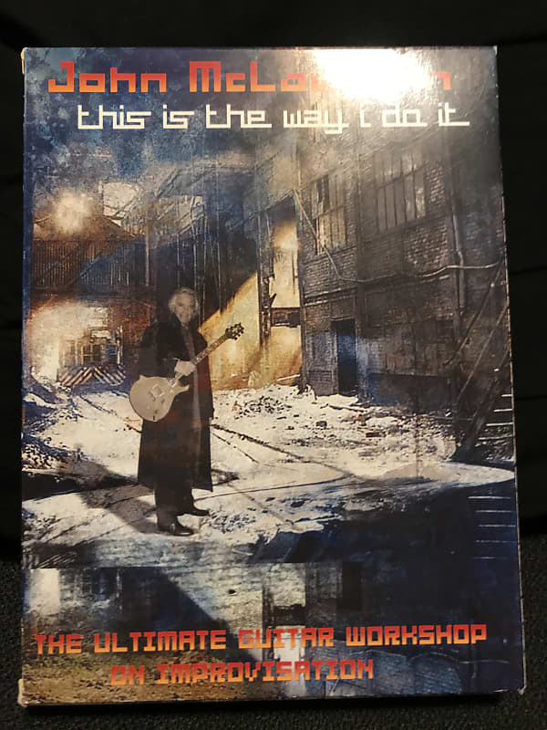 John McLaughlin guitar instructional dvd set This is the way | Reverb