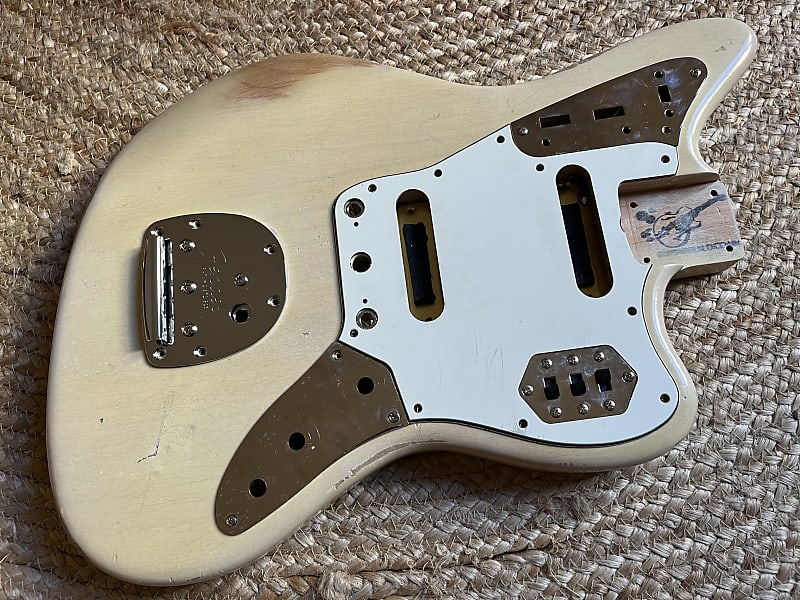 Jaguar Body - Nitrocellulose blond -Rexter finish -2017 | Reverb