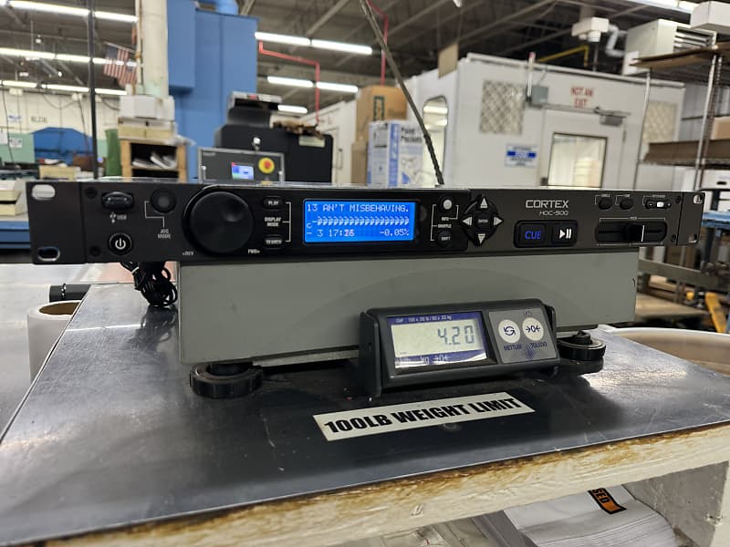 Cortex HDC-500 Single Deck USB Media DJ MP3 1U Rackmount | Reverb