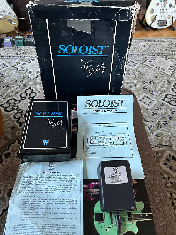 SR&D Soloist patent pending Rockman Tom Scholz w/ box | Reverb