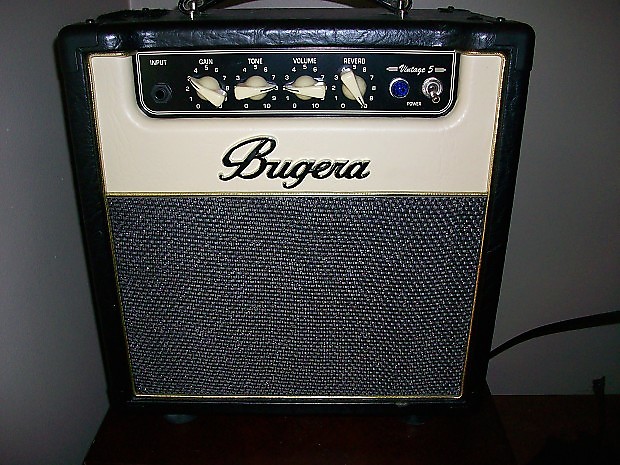 Bugera V5 Combo Tube Amp - (Blue Light, Version 1) | Reverb