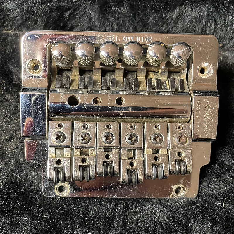 Kahler '80s Flat Mount "Patent Appl'd For" Tremolo bridge. | Reverb