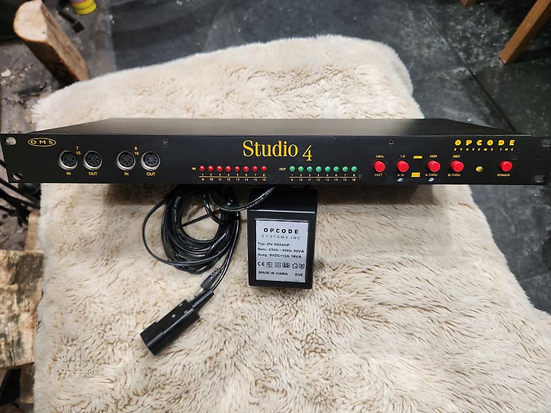 Opcode Studio 4 midi interface | Reverb