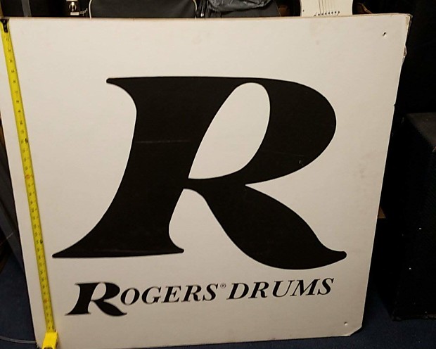 Vintage Rogers Big R sign | Reverb