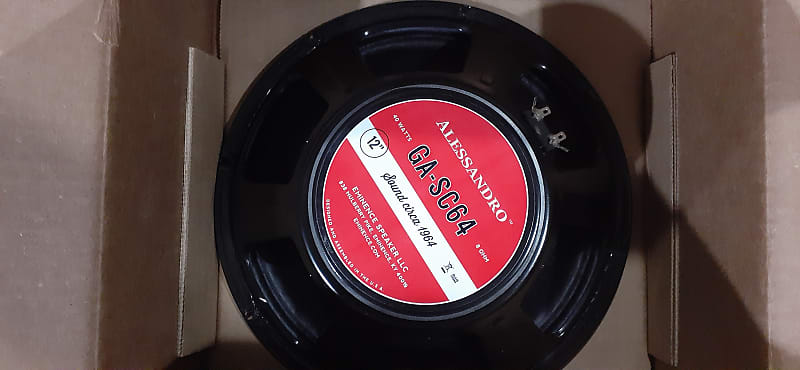 Eminence GA-SC64 12" Speaker 40 Watt, 8 Ohm 2023 | Reverb