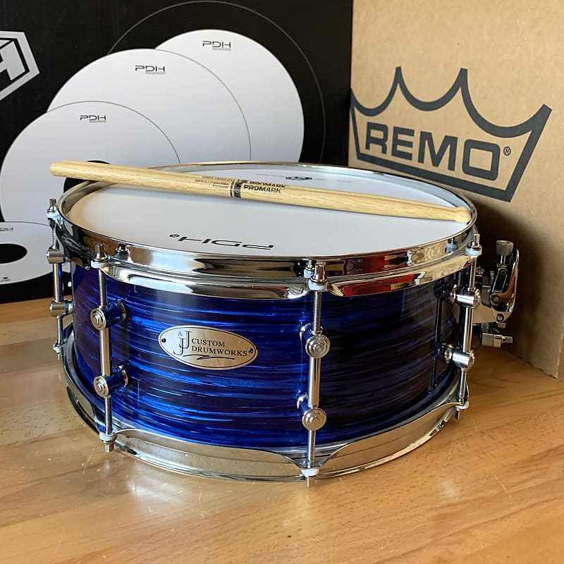 Snare Drum - J&J Custom DrumWorks RestoMod Pearl Limited | Reverb