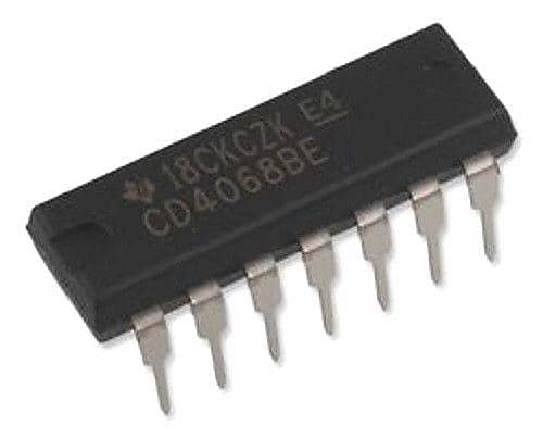 Texas Instruments CD4068BE CD4068 CMOS 8-Input NAND/AND Gate | Reverb