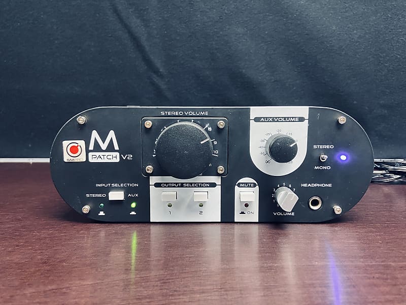 SM Pro M-PatchV2 Passive Monitor Controller & Speaker | Reverb