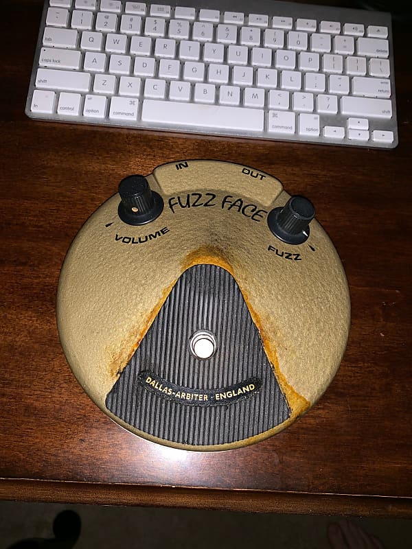 Ivor by Dustin Francis Fuzz Face "Goldie" 2018 Gold | Reverb