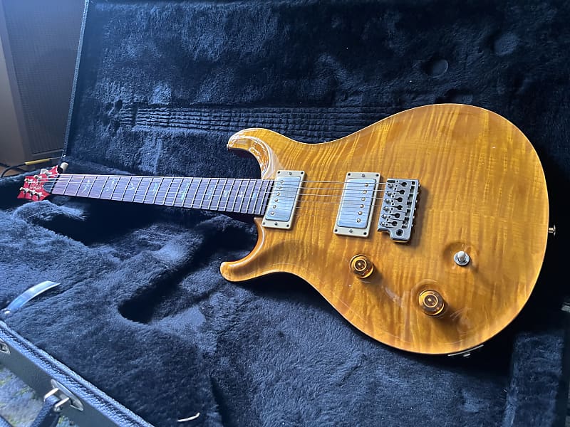 PRS Lefty Custom 22 10-top, 1999 - Vintage Yellow | Reverb